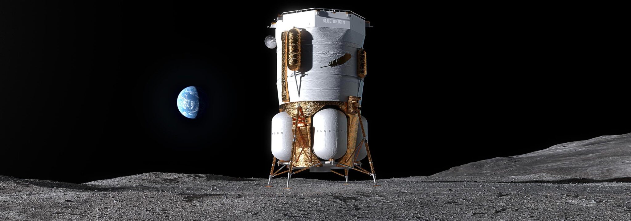 Presentato il lander cargo lunare Blue Moon Mark 1 - Space | CUENEWS